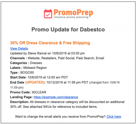 Never Miss a Promo Launch with Email Alerts | PromoPrep