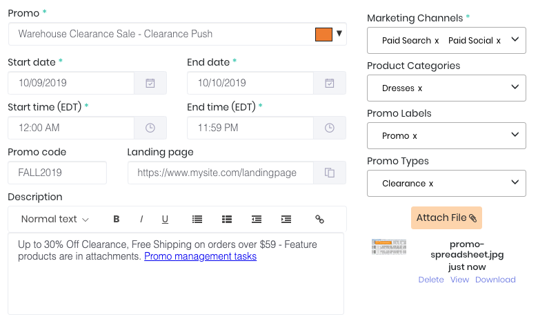 Adding Promos to Your Marketing Calendar | PromoPrep