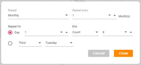 Creating Recurring Activities on Your Marketing Calendar | PromoPrep